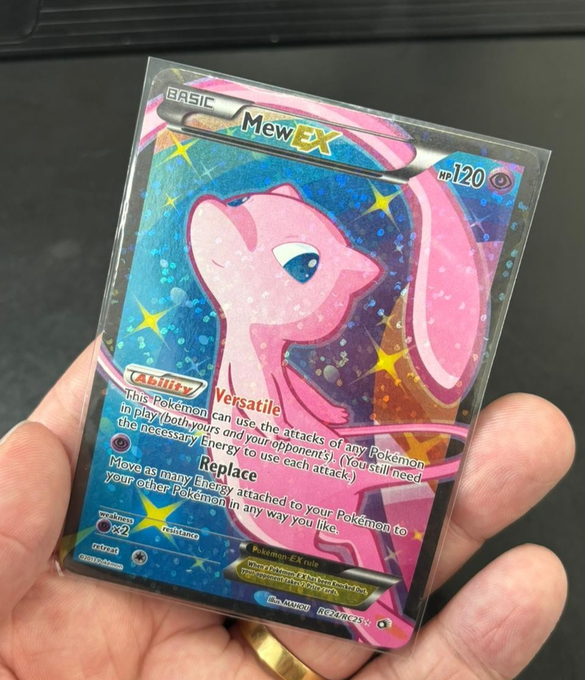 Mew EX (Full Art) RC24/RC25 Legendary Treasures: Radiant Collection ...
