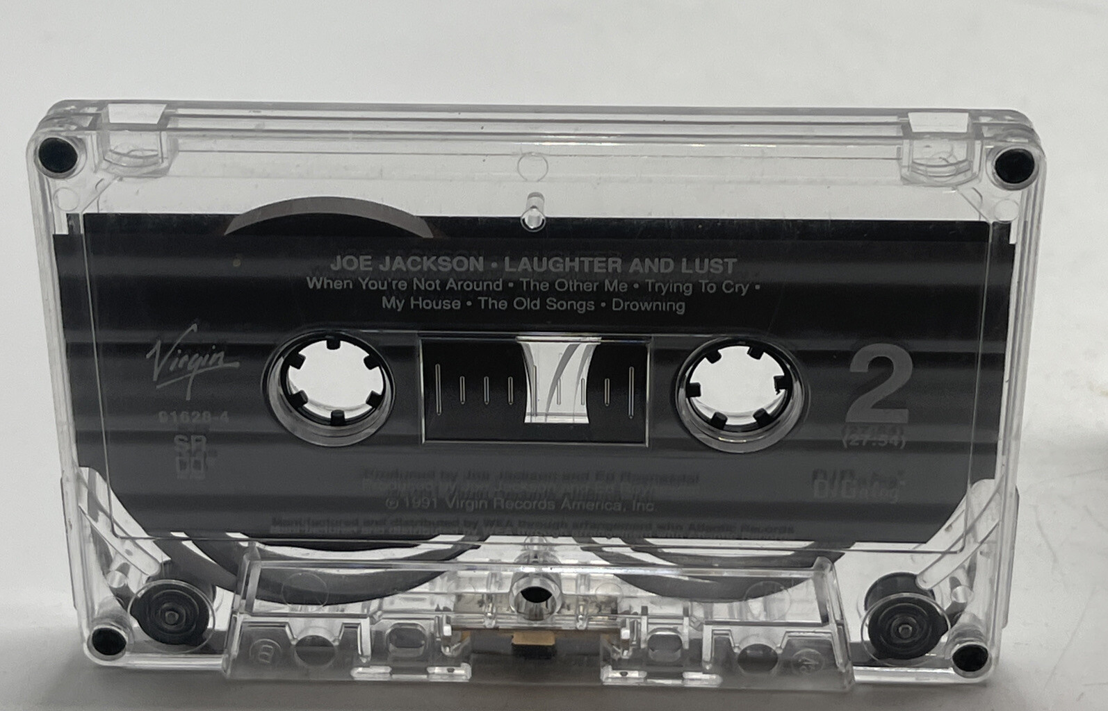 JOE JACKSON Laughter & Lust 1991 Virgin Records Cassette Tape Rare | eBay