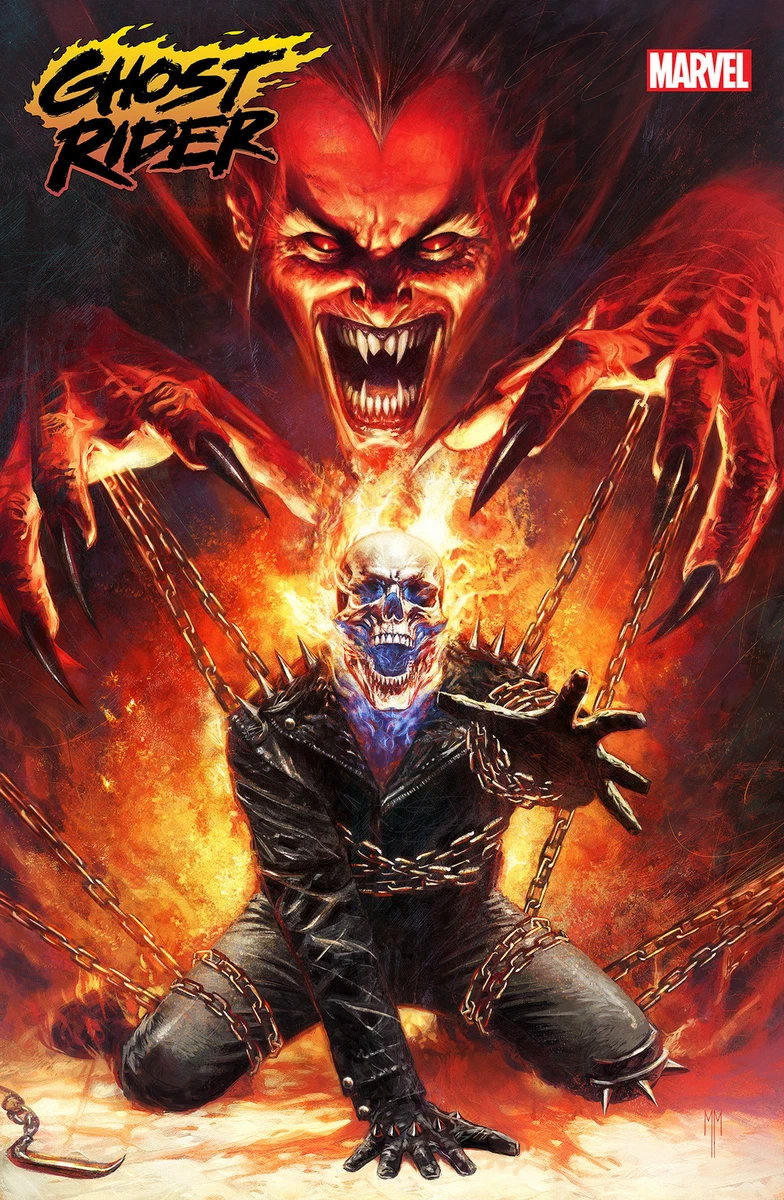 Blue Ghost Rider Vs Red Ghost Rider
