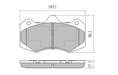 Commodore VE HSV AP RACING FRONT Disc Brake Pads 4 POT & 6 POT | eBay ...