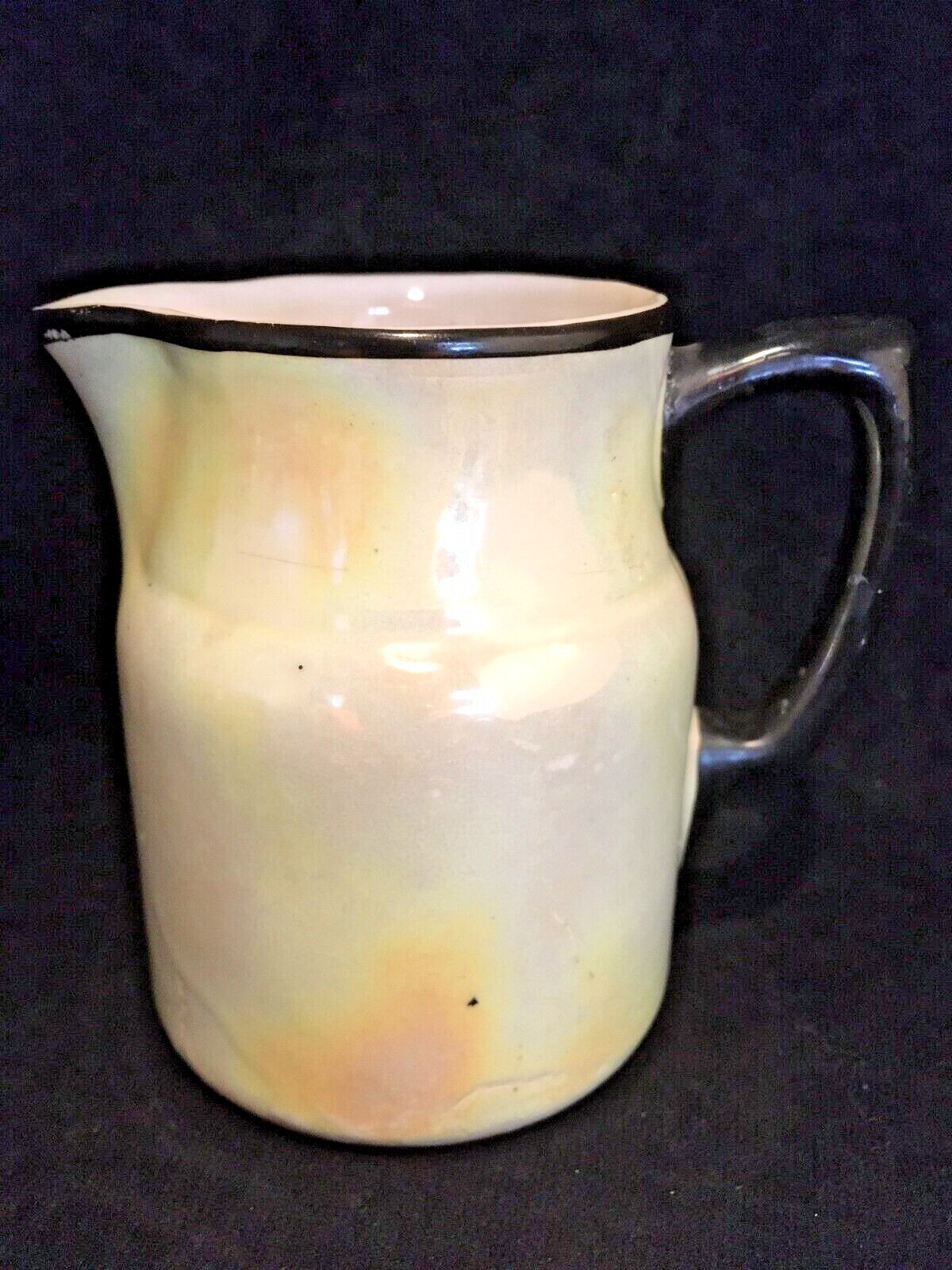 Vintage Yellow Lusterware Creamer Made in Czechoslovakia | eBay