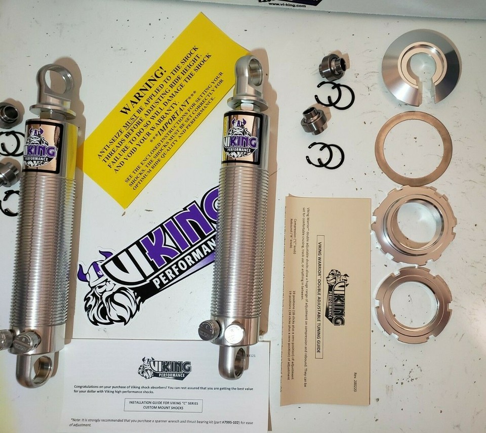 Universal Rear Coilover Kit Viking Warrior Mini-Tub Double Adjustable ...