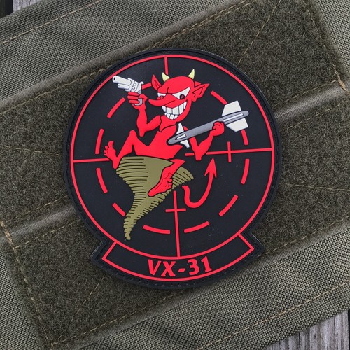 VX-31 DUST DEVILS US NAVY 3D PVC MORALE PATCH | eBay