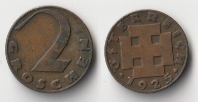 1925 Austria 2 groschen coin | eBay