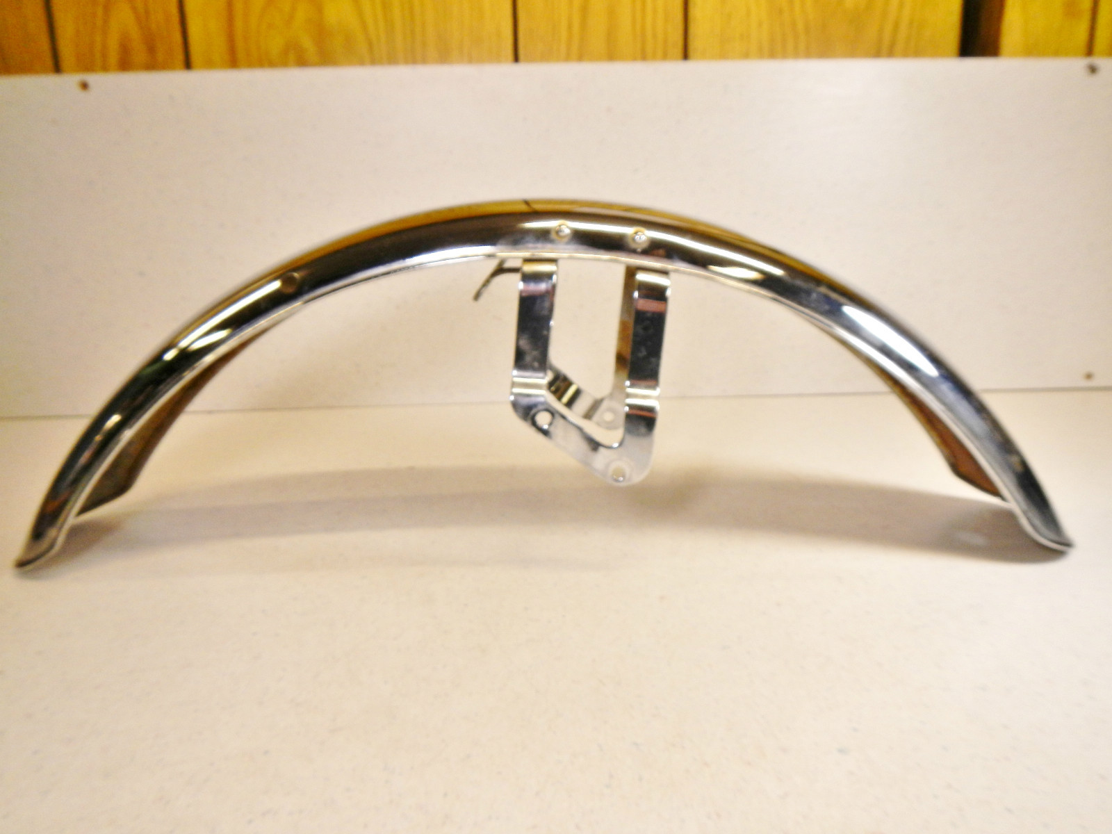 72 Honda CB350F CB350 CB 350 F Four Chrome Front Fender Mud Splash ...