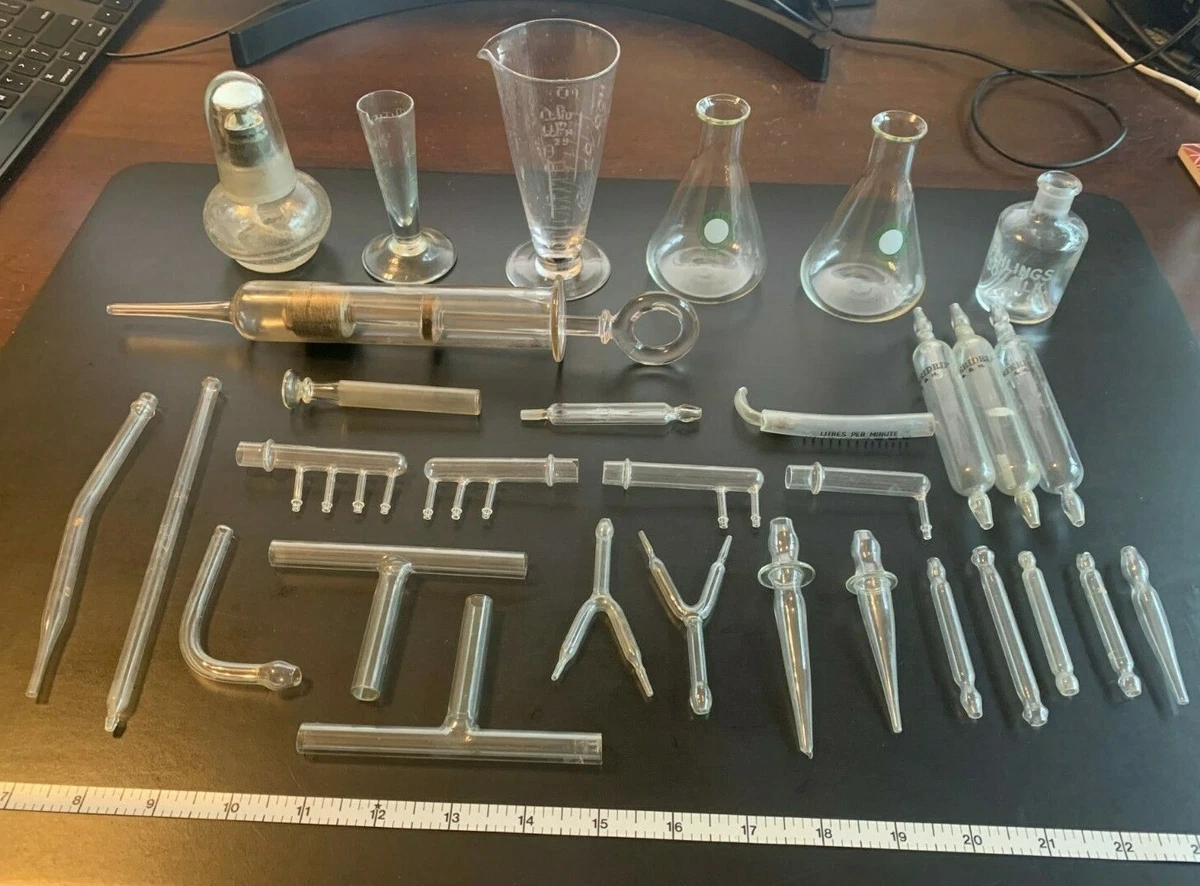 Chemistry Glassware Setup
