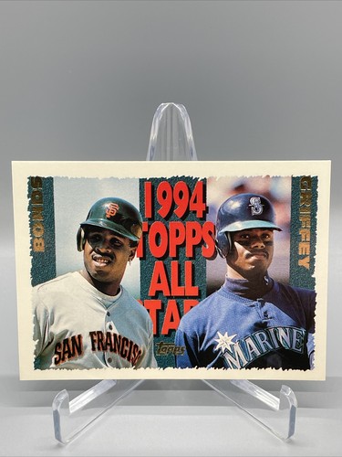 BARRY BONDS / KEN GRIFFEY JR 1995 TOPPS #388 - 1994 TOPPS ALL STARS ...