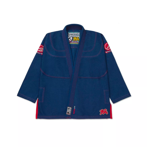 BJJ GI Shoyoroll Batch 145 Jiu Jitsu Blue SuperLite Retro Uniform ...