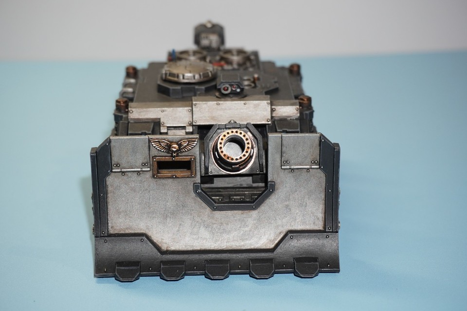 Iron Hands Vindicator Tank Warhammer 40k Space Marines | eBay UK