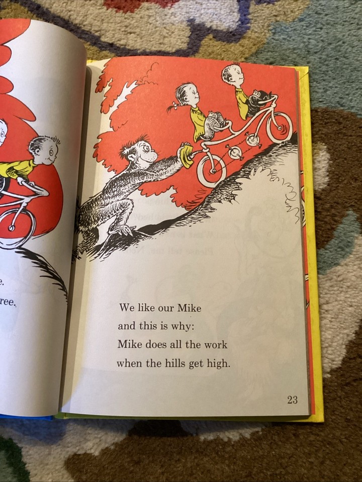 1960 Random House By Dr. Seuss One Fish Two Fish Red Fish Blue Fish | eBay