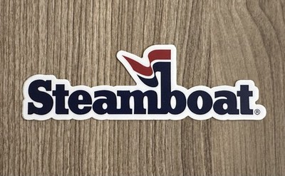 Authentic Steamboat Ski Resort Sticker Decal Colorado Ski Snowboard ...