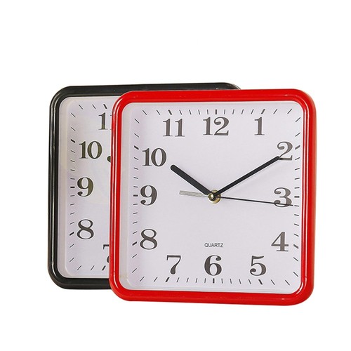 Square Wall Clock Simple Wall Decorative Clock Art Decor Wall Clock for ...