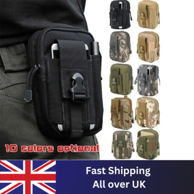 Waist Belt Bum Bag Sport Running Molle Pack Mobile Phone Case Cover ...