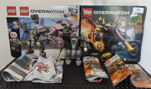 LEGO Overwatch 75973 D.Va & Reinhardt + Junkrat & Roadhog 75977 ...