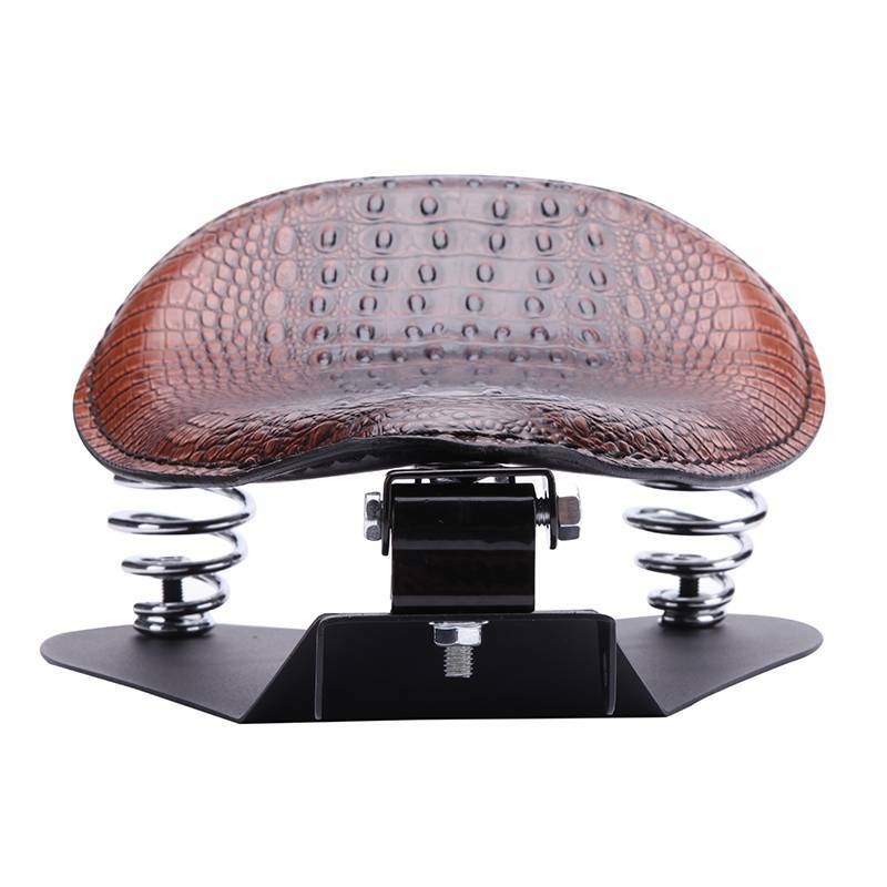 Brown Motocycle Spring Solo Seat For Harley Davidson Heritage Springer ...