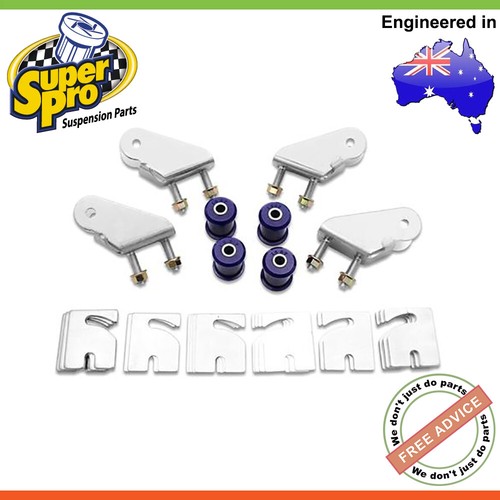 SUPERPRO Control Arm Upper-Inner Alignment Bushes Fits FORD FALCON BA ...