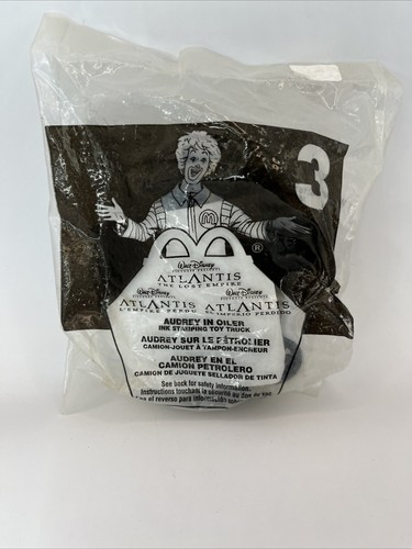 McDonald’s Disney Atlantis The Lost Empire Audrey In Oiler Ink Stamping ...