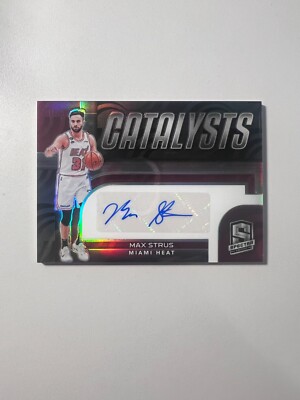 Max Strus 2022-23 Panini Spectra Catalysts Autograph #CSA-MAX Auto /99 ...