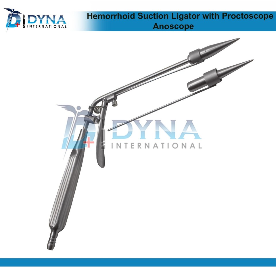 Hemorrhoid Suction Ligator with Proctoscope Anoscope Best Surgical ...