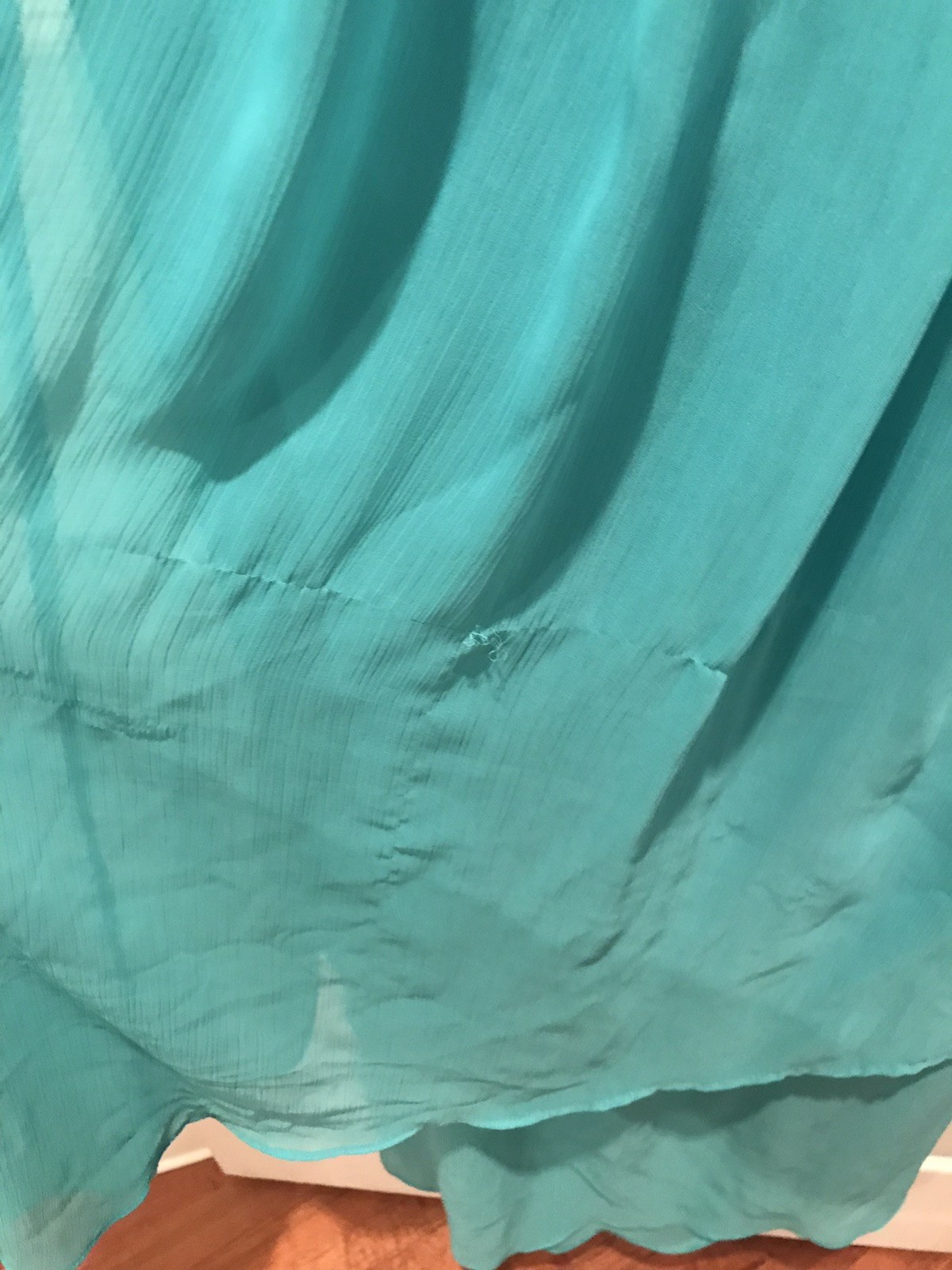 Turquoise Green Strapless Tube Dress Size L | eBay