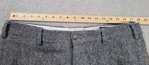 Orvis Signature Collection Mens 36x Donegal Wool Tweed Leather Trim ...