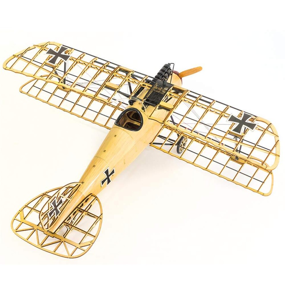 Albatross D.III Balsa Model Kit 3D Wooden Puzzle Laser-Cut Precision Bi ...