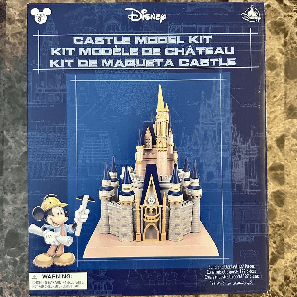 Cinderella Castle 127 Pc Build & Display Model Kit Walt Disney World ...