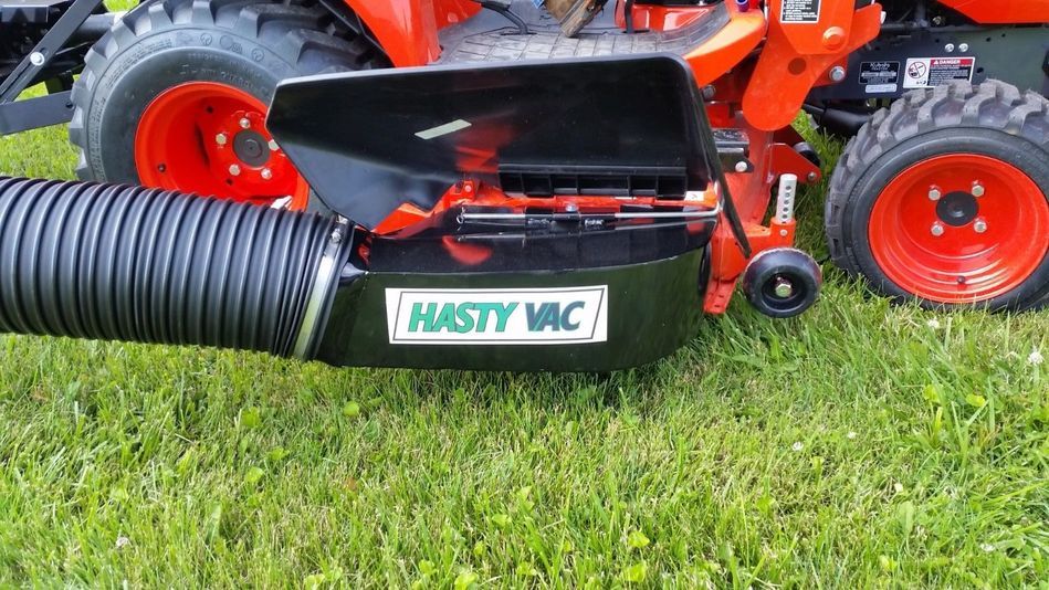 Hasty Vac 3 Point PTO Lawn Vacuum Leaf Bagger Tow Behind Trailer Steel ...