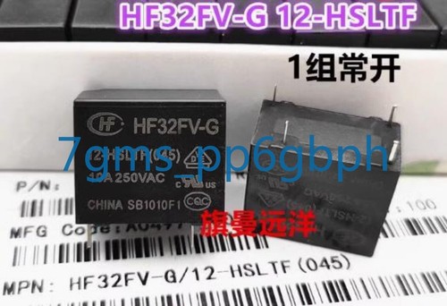5 PCS NEW HF32FV-G 12-HTF Relay 12VDC 4-pin 10A #W2 | eBay.de