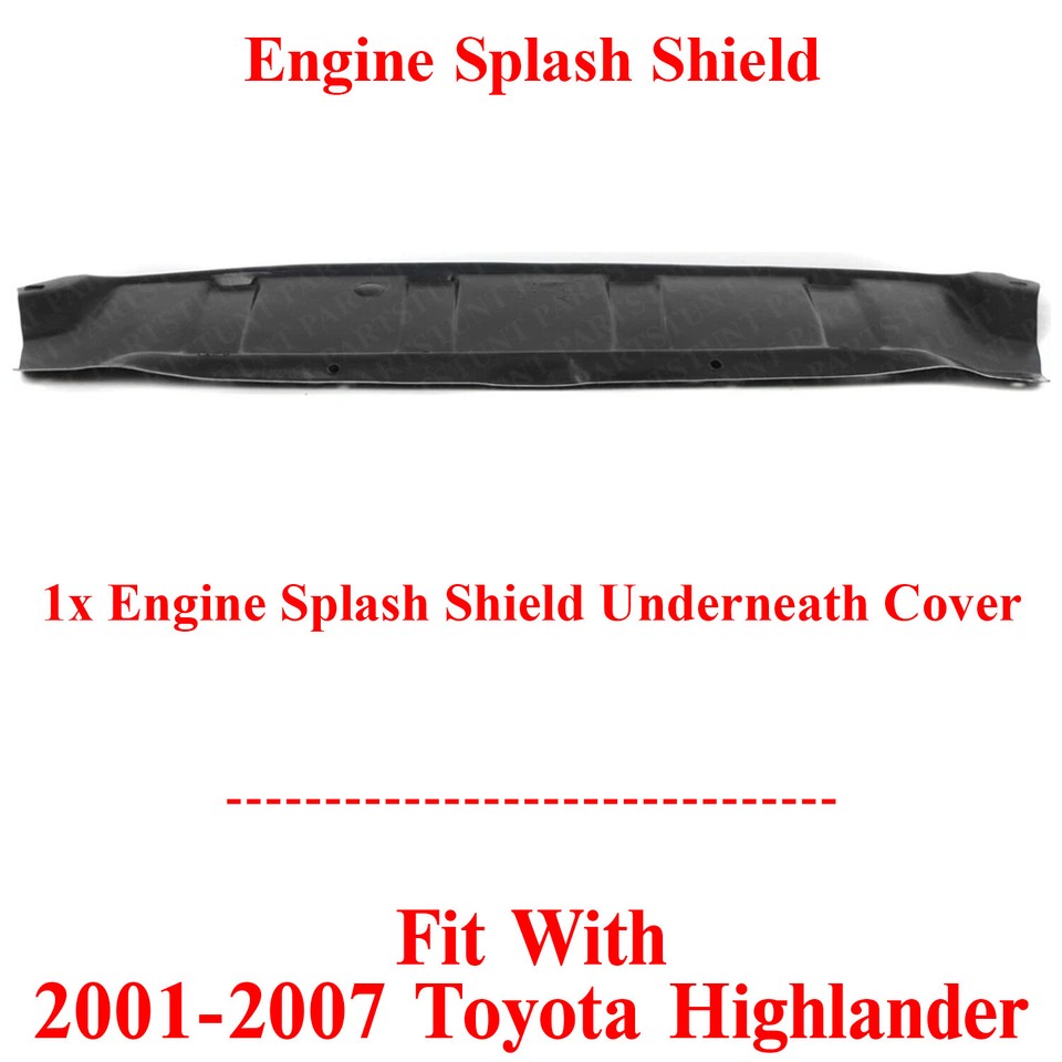 Engine Splash Shield Underneath Cover For 2001-2007 Toyota Highlander ...