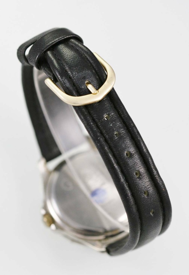 Graphite Watch Mens Silver Gold Stainless Steel Leather Black Green ...