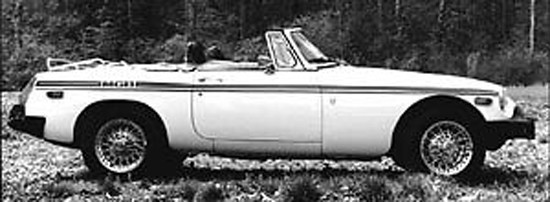 1962-1974 MG MGB OEM Upper Body Dual Side Stripe Kit Roadster | Vinyl ...
