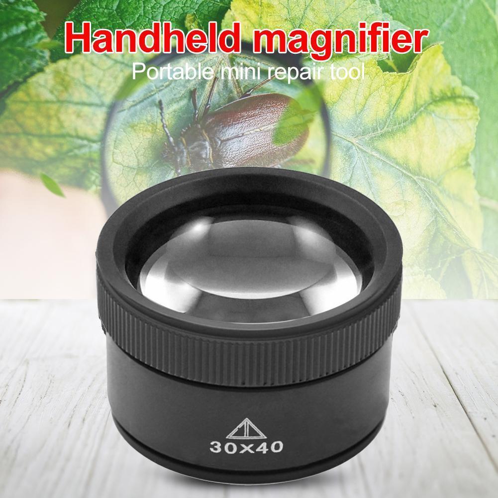 30X Monocular Magnifying Glass Mini Loupe Lens Jewely Magnifier ...