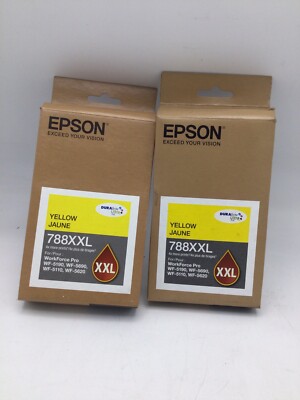 Epson 788 XXL Yellow Ink Cartridge - Set of 2 | eBay