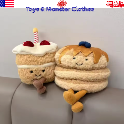 Jelly Amuseables Fran Pancakes Soft Plush Doll Stuffed Toy Birthday ...
