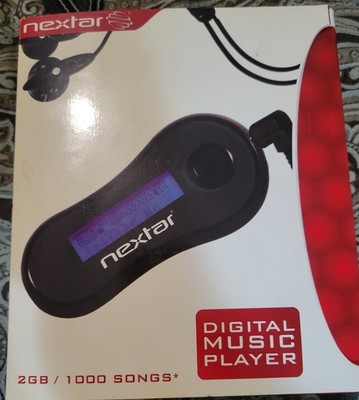 Nextar Digital MP3 Player MA588-206 2 Gb Flash Memory 1000 Songs Voice ...