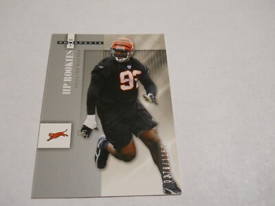 FROSTEE RUCKER 0278/1150 ROOKIE CARD CINCINNATI BENGALS 2006 FLEER HOT ...