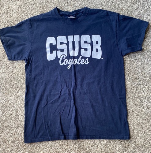 CSUSB Cal State University Santa Bernardino Coyotes NCAA Dk Gray T ...