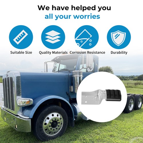 2* For Peterbilt 388/389 Tractor Hood Guide Bracket Aluminium MPB75133 ...