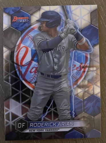 2023 Bowman's Best #TP-14 Roderick Arias New York Yankees Baseball Card ...