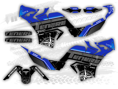 Graphics Kit fits Yamaha Tenere 700 World Raid 2022 2023 2024 Decals ...
