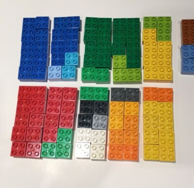 Lego Duplo 2x2 Bricks Lot of 105 Bricks Multiple Colors | eBay