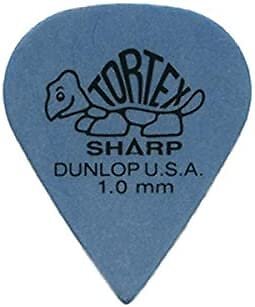 Dunlop Tortex Sharp Picks (12 Pack, 1.0mm/Blue) | eBay