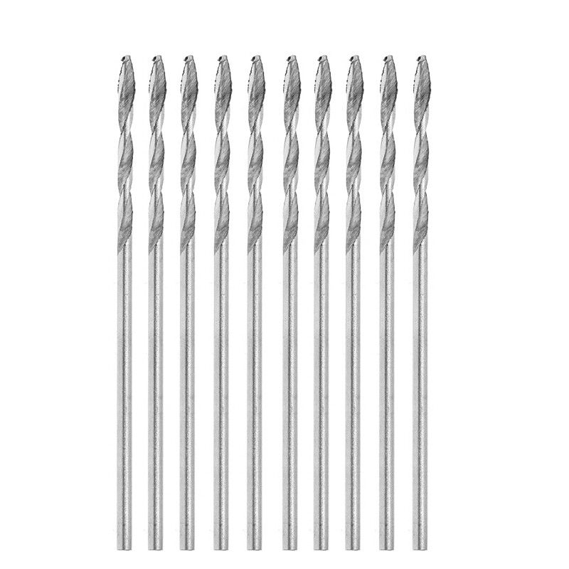 Multifunction 10 Pcs Tiny Micro HSS 0.8mm Straight Shank Twist Drilling ...