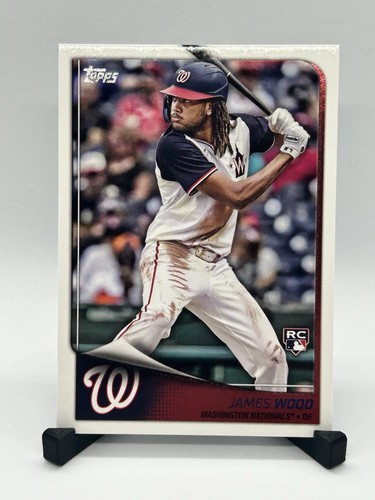 James Wood 2025 Topps Flagship Collection Exclusive RC Washington ...