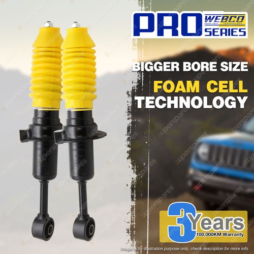 2" Lift Front Foam Cell Shock Absorbers for Ford Ranger PX 2.5 3.0 11 ...