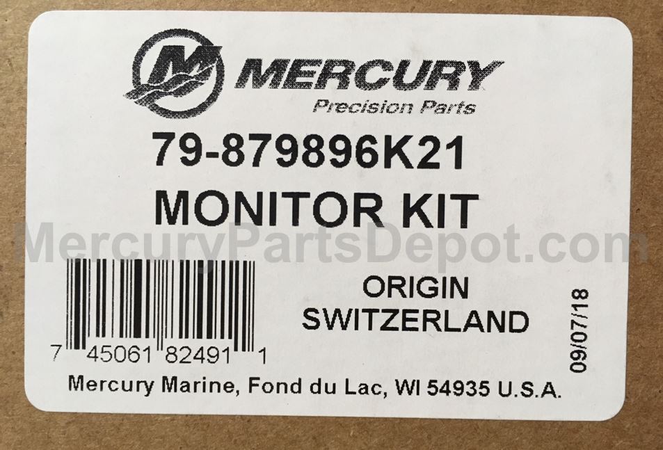 New Mercury/ Mercruiser OEM Smartcraft SC1000 System Monitor Kit 79 ...