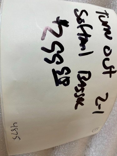 Black 2 into 1 Lake Turn out Exhaust Pipe Harley Chopper Softail FLH ...