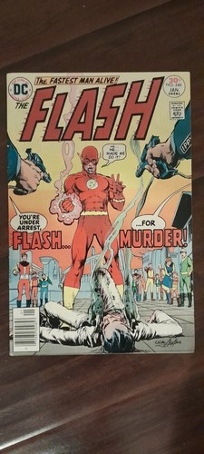 DC Comics The Flash vol 1 No. 246 Jan 1977 Neal Adams Cover VGFine | eBay
