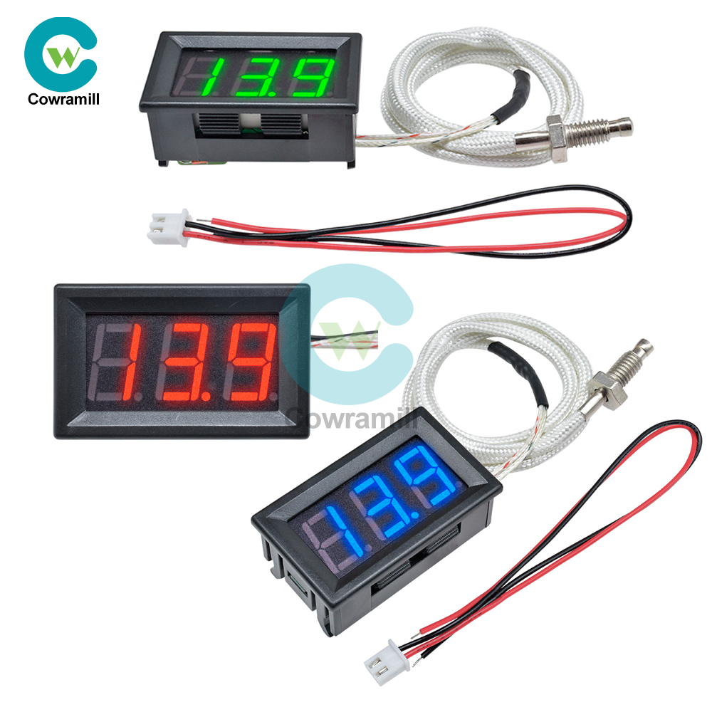 Digital Temperature Display W1088 Dual LED Digital Temperature Sensor